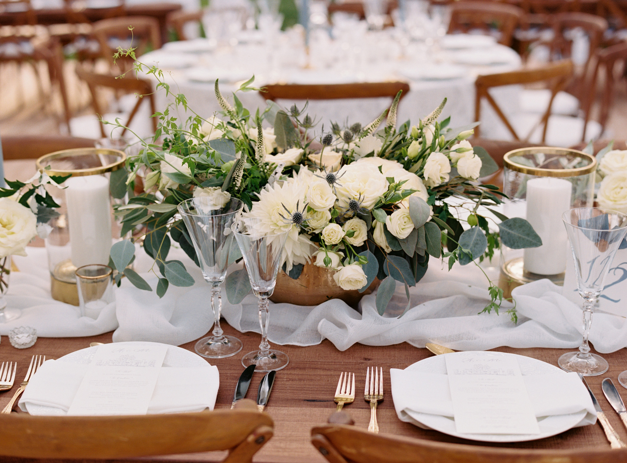 Long Table Centerpieces - Showit Blog